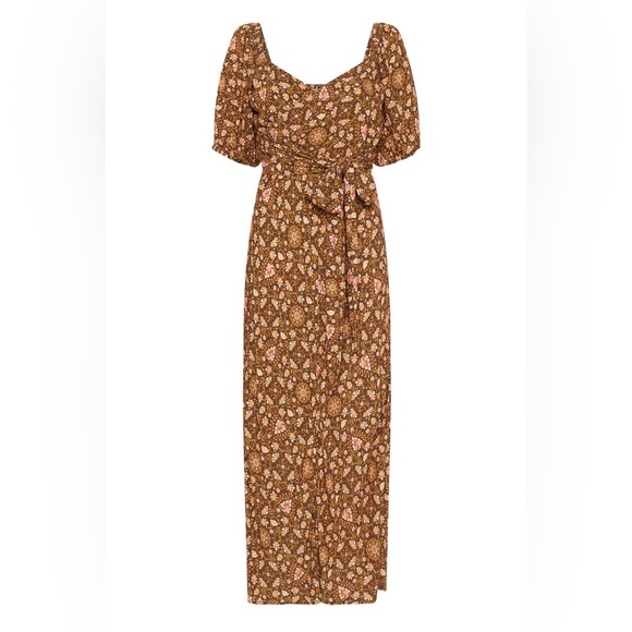 Spell | Dresses | Spell Madame Peacock Sweetheart Dress Paisley Floral ...